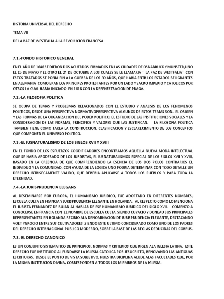 Modulo 4 Tema 7 de La Paz de Weyfalia A La Revolucion Francesa PDF | PDF | Viajes por Europa ...
