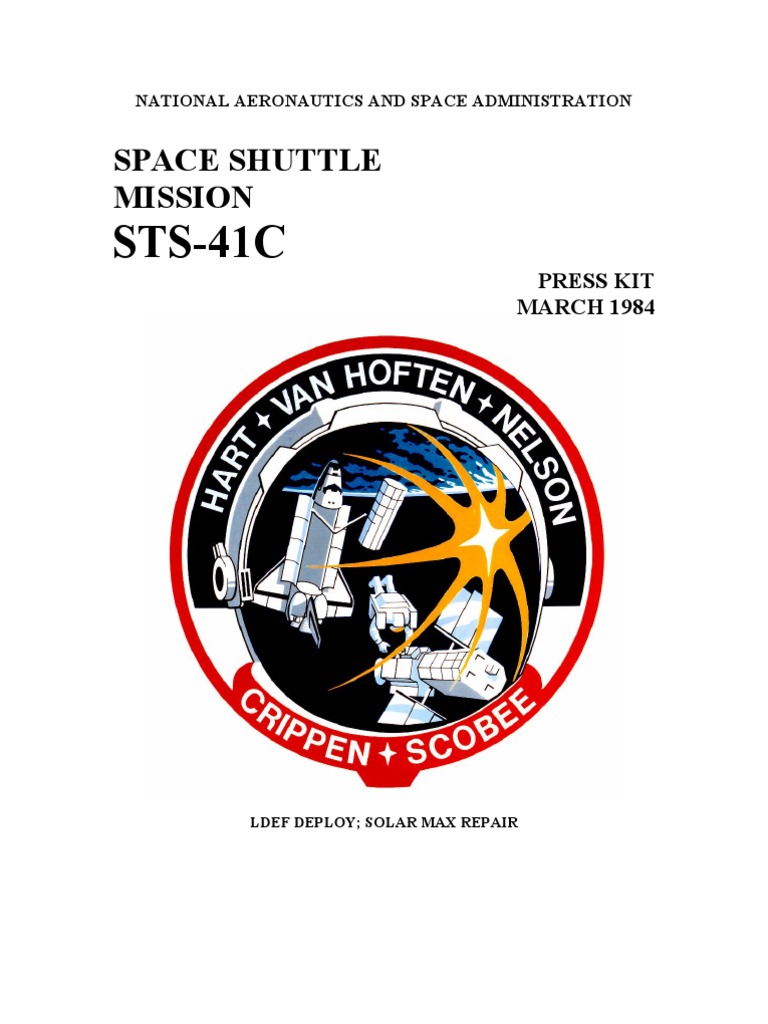 STS-41C Press Kit | PDF | Space Shuttle | Nasa