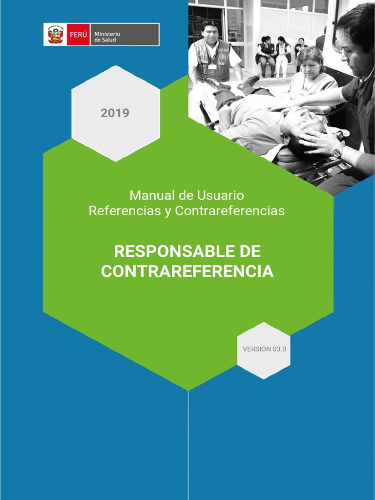 Manual Refcon - V03.0 - Rol Responsable de Contrareferencia | PDF ...
