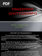 Dactyloscopy: Science of Fingerprints | PDF | Fingerprint | Hand