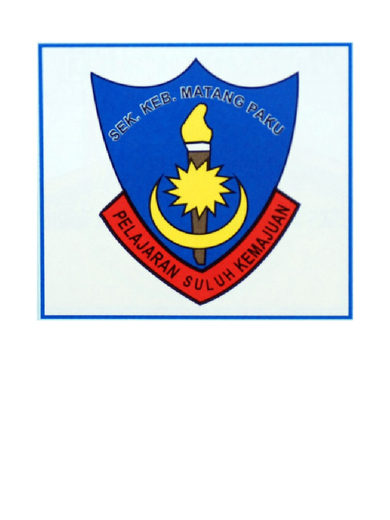 Logo SK Matang Paku | PDF