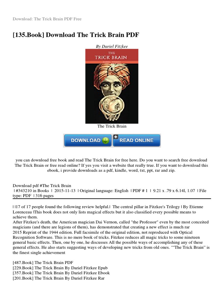 The Trick Brain | PDF