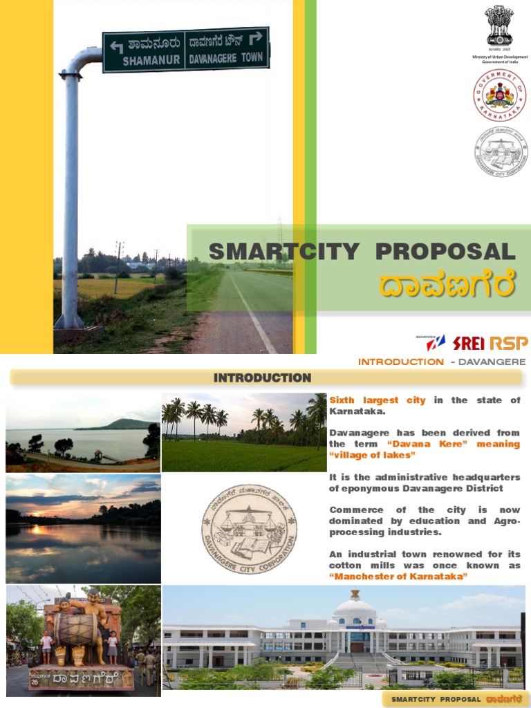 Davanagere Smart City Proposal | PDF | Transport | Sustainability
