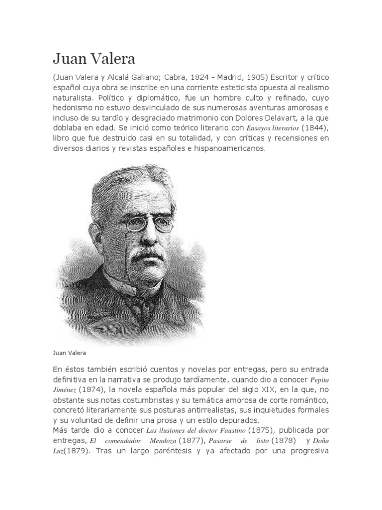 Juan Valera | PDF
