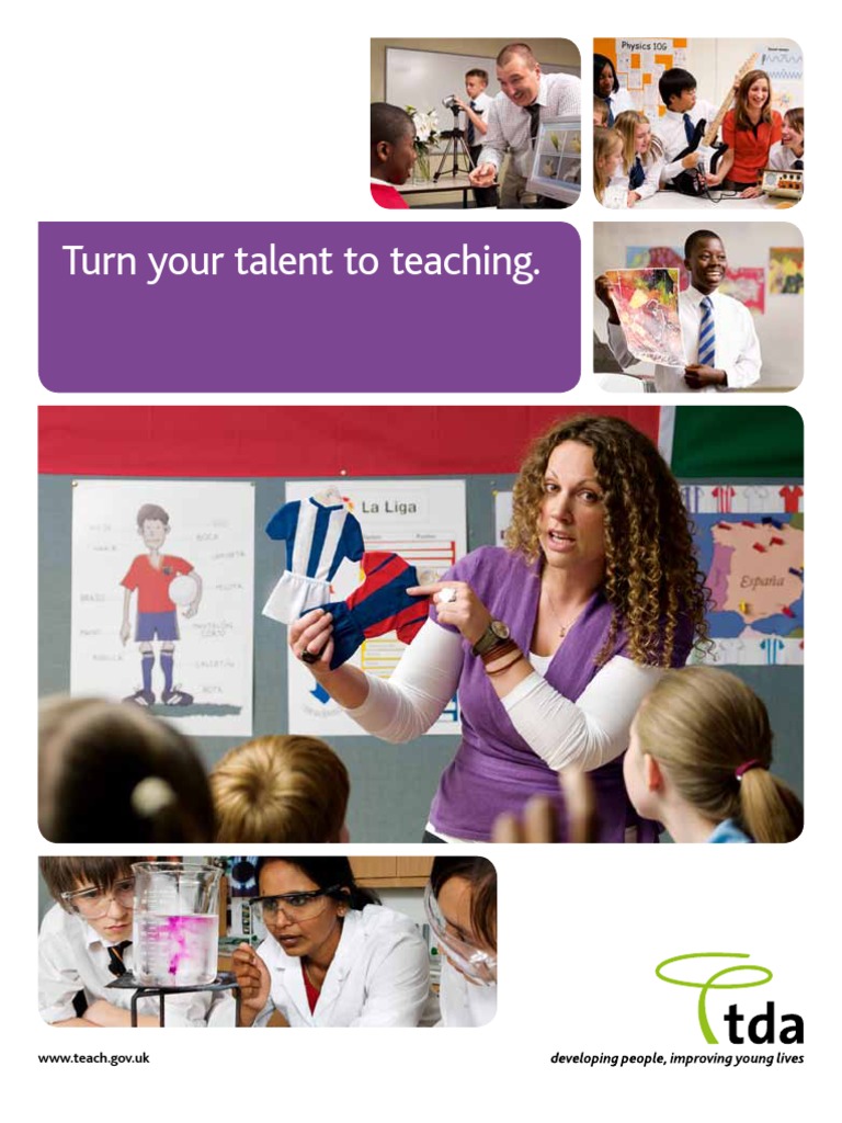 Turn Your Talent To Teaching.: WWW - Teach.gov - Uk | PDF | Teachers ...