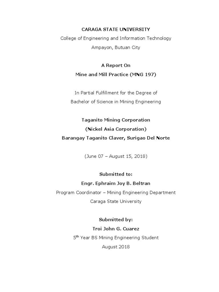 Terminal Report PDF | PDF | Personal Protective Equipment ...