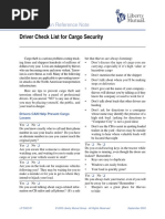 TSA Cargo Acceptance Form | PDF | Cargo | Transportation Security ...