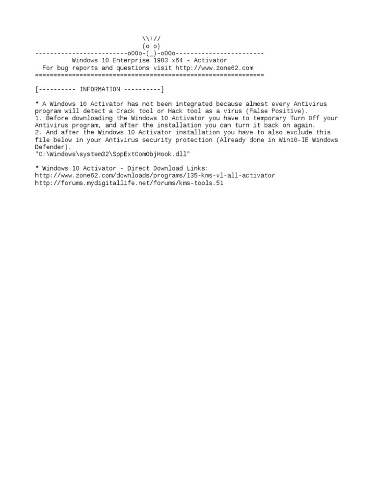 Windows 10 Activator Download Guide | PDF