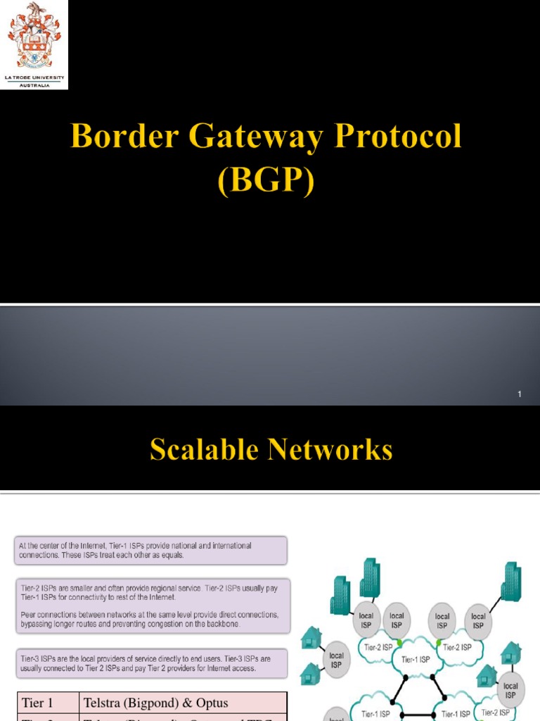 Week 9 - 10 Border Gateway Protocol (BGP) Lecture | PDF | Routing ...