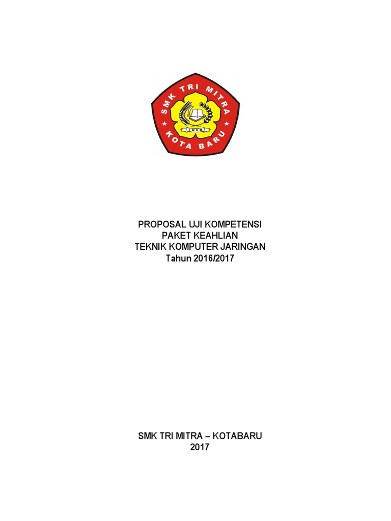01 Proposal UJIKOM TKJ 1617 | PDF | Seni | Teknologi & Rekayasa