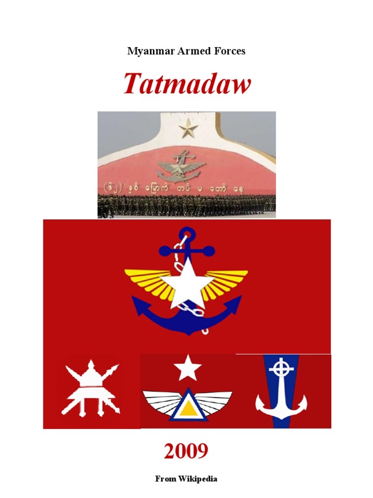 Myanmar-Armed-Forces Tatmadaw (From Wikipedia) | PDF | International ...