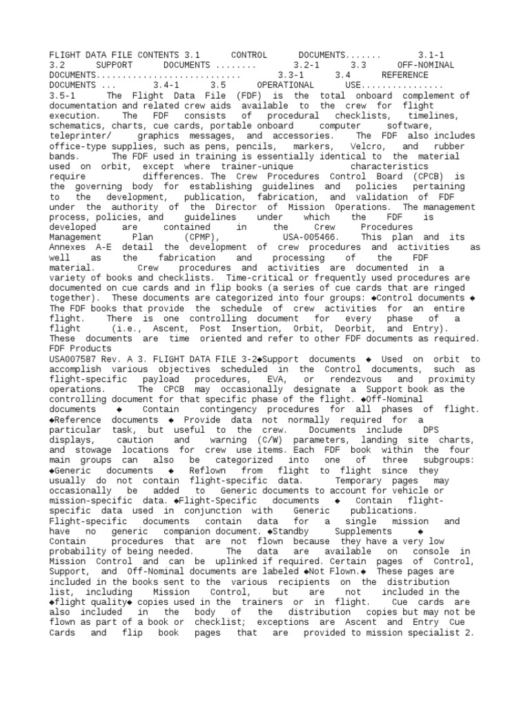 Space Shuttle Manual | PDF | Space Program Of The United States ...