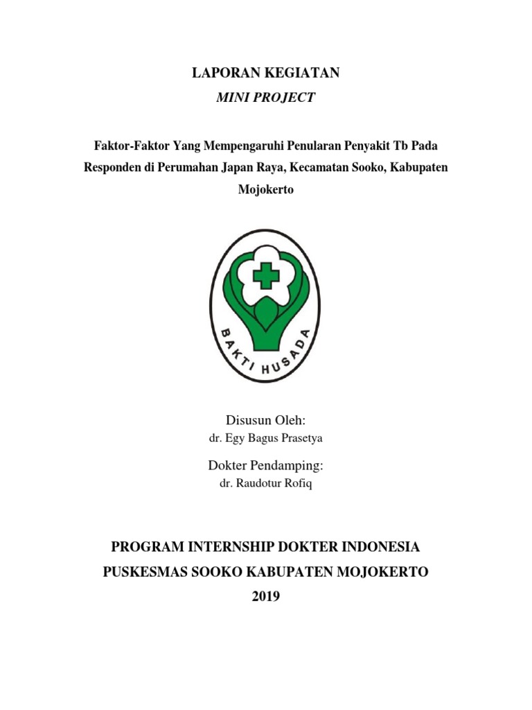 Faktor Penularan TB di Japan Raya | PDF