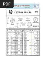 Standard Internal Circlips - DIN 472 Metric | PDF | Manufactured Goods