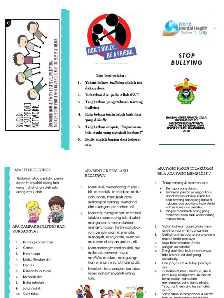 Leaflet Penyuluhan Stop Bullying | PDF