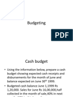 Cash Budget Problems and Solutions | PDF | Credit | Finance & Money ...