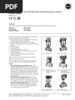 Samson 3241 Control Valve Data Sheet | PDF | Valve | Forging