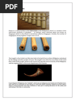 Igorots Instruments | PDF | Aerophones | Musical Instruments