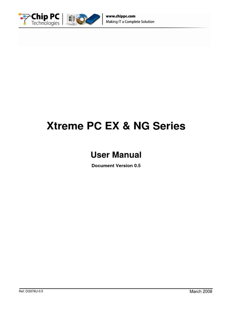 Xtreme PC - Hardware User Manual | PDF | Microsoft Windows | Personal Computers