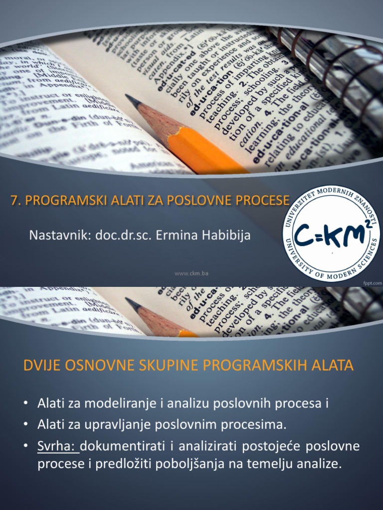Programski Alati Za Poslovne Procese | PDF