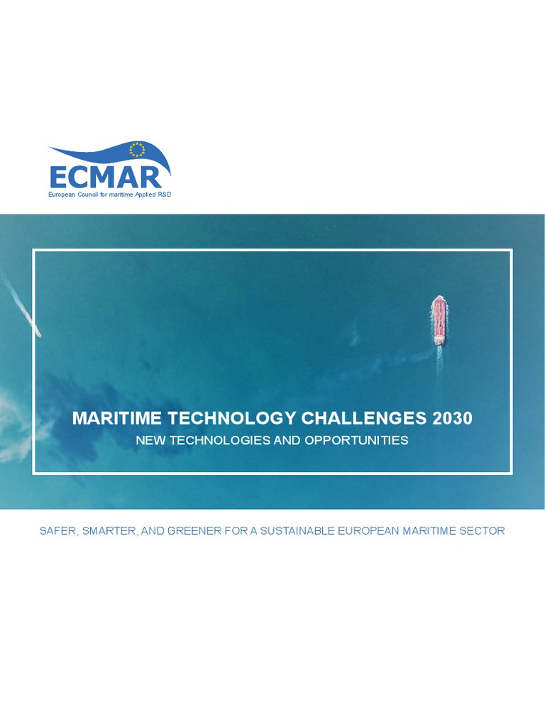 Maritime Tech Outlook for 2030 | PDF | Sustainability | Efficient ...
