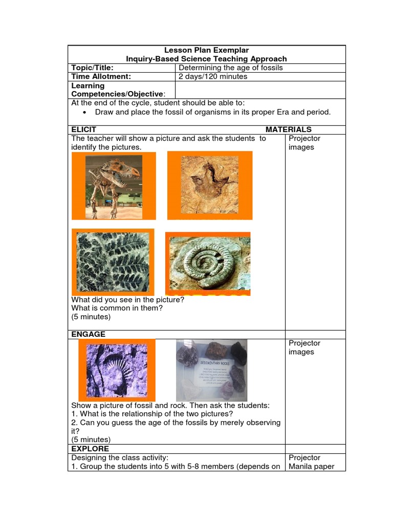 13 - Bio - Determining Age of Fossils | PDF | Geologic Time Scale | Geology