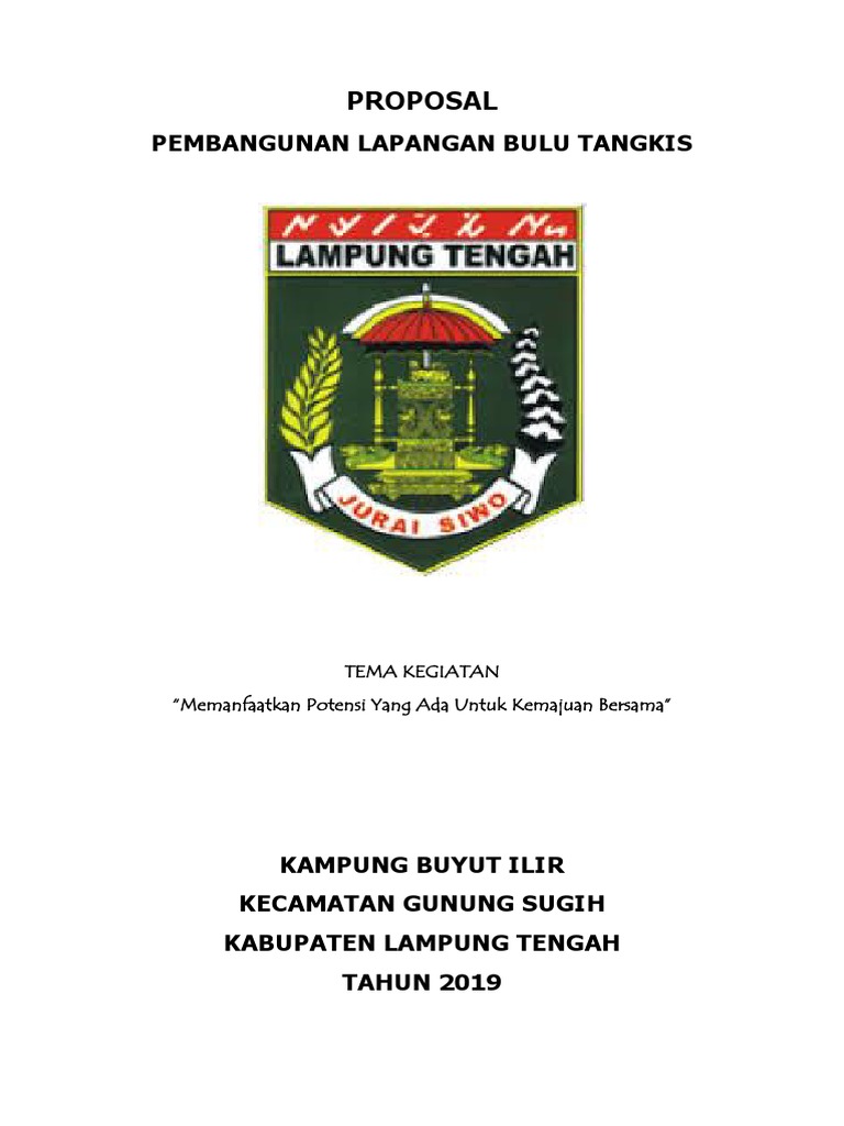 Proposal Badminton | PDF