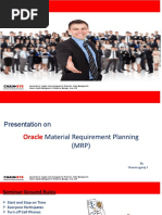 Oracle MRP/MPS Planning Setup Guide | PDF | Forecasting | Oracle ...