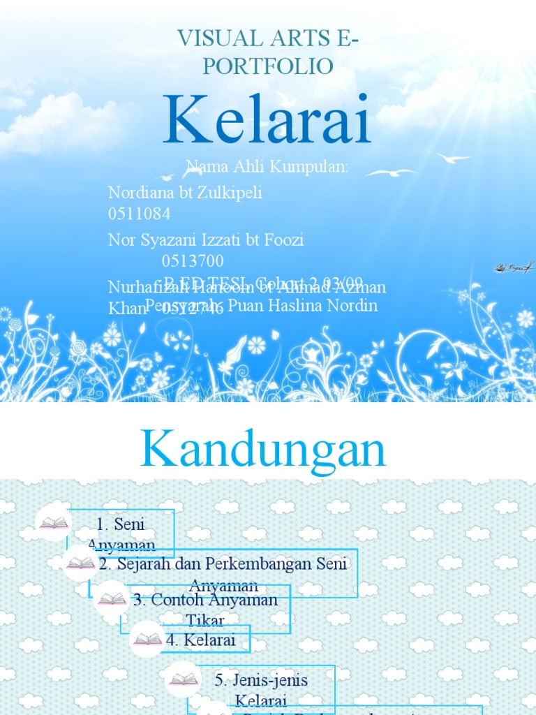 Kelarai Bunga Ator | PDF