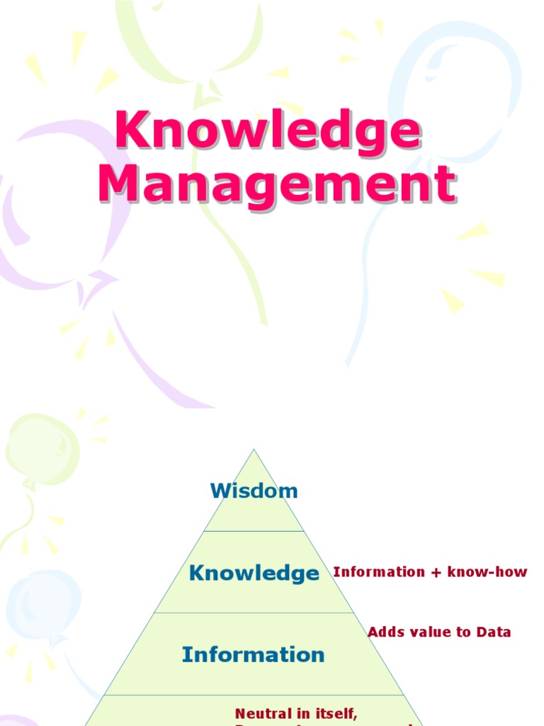 Knowledge Vs Wisdom | PDF | Data | Information