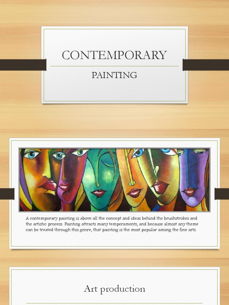 CONTEMPORARYARTS.pptx | Paintings