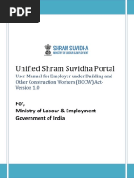 Registration of Establishment Under BOCW Act 1996 | PDF | Employment ...