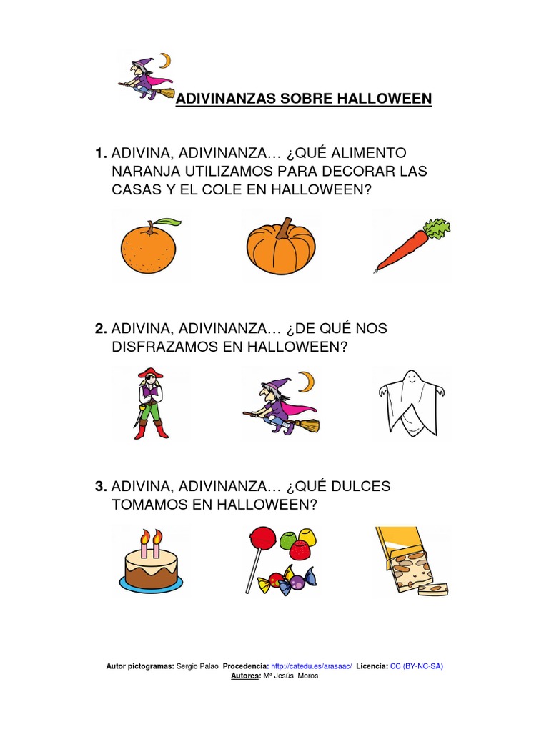 Adivinanzas para Halloween | PDF