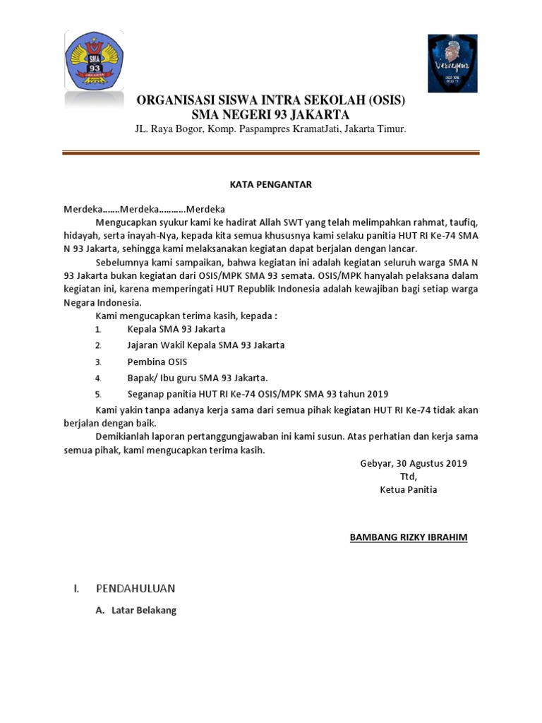 LPJ 17 Agustus | PDF