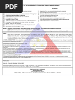 Aep Checklist of Requirements | PDF | Notary Public | Government
