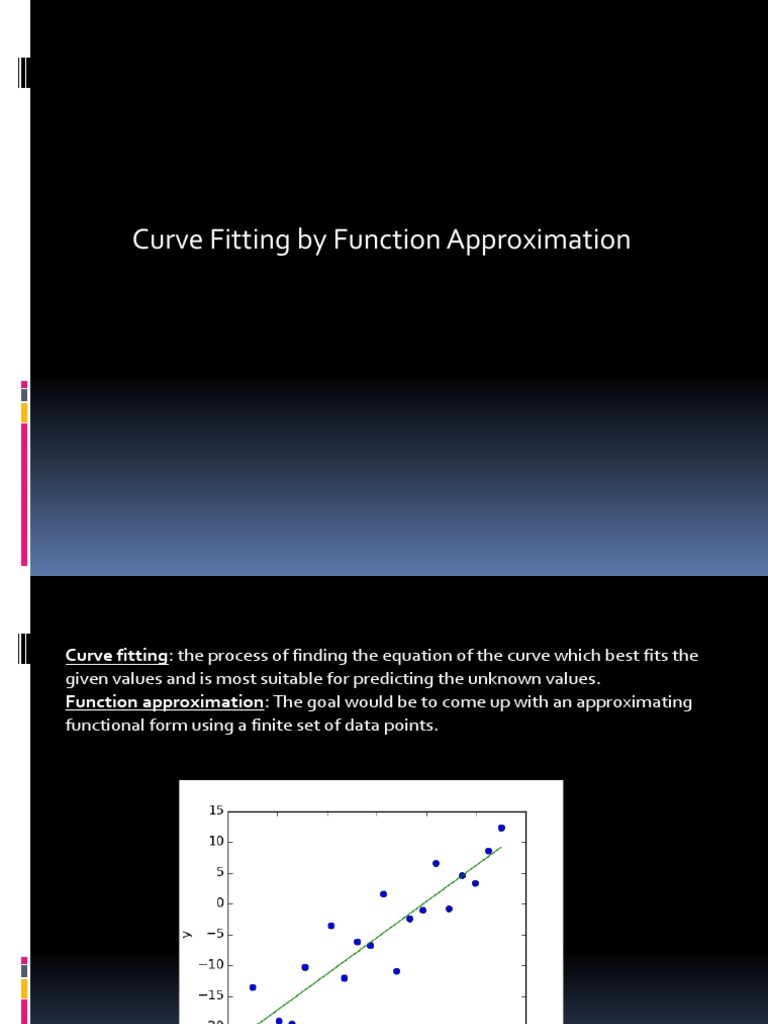 Curve Fitting by Function Approximation | PDF | Numerical Analysis | Applied Mathematics