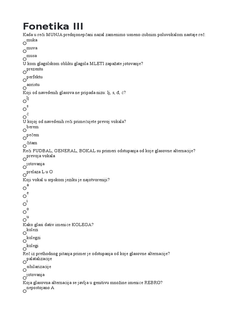 Fonetika III | PDF