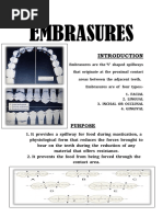 Embrasures | PDF