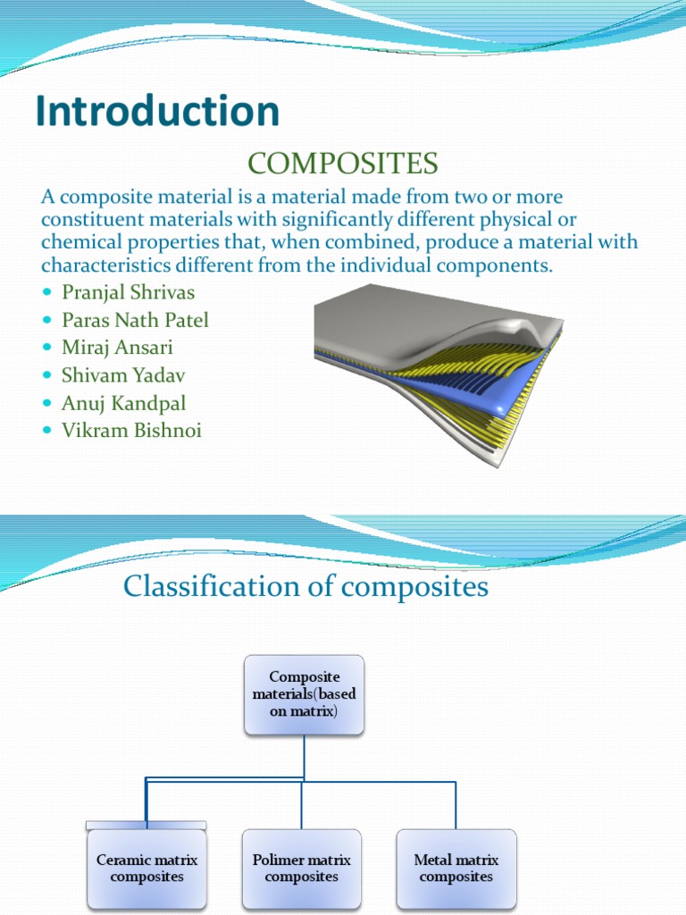Matrix Phase and Reinforced Phase | PDF | Composite Material | Metals