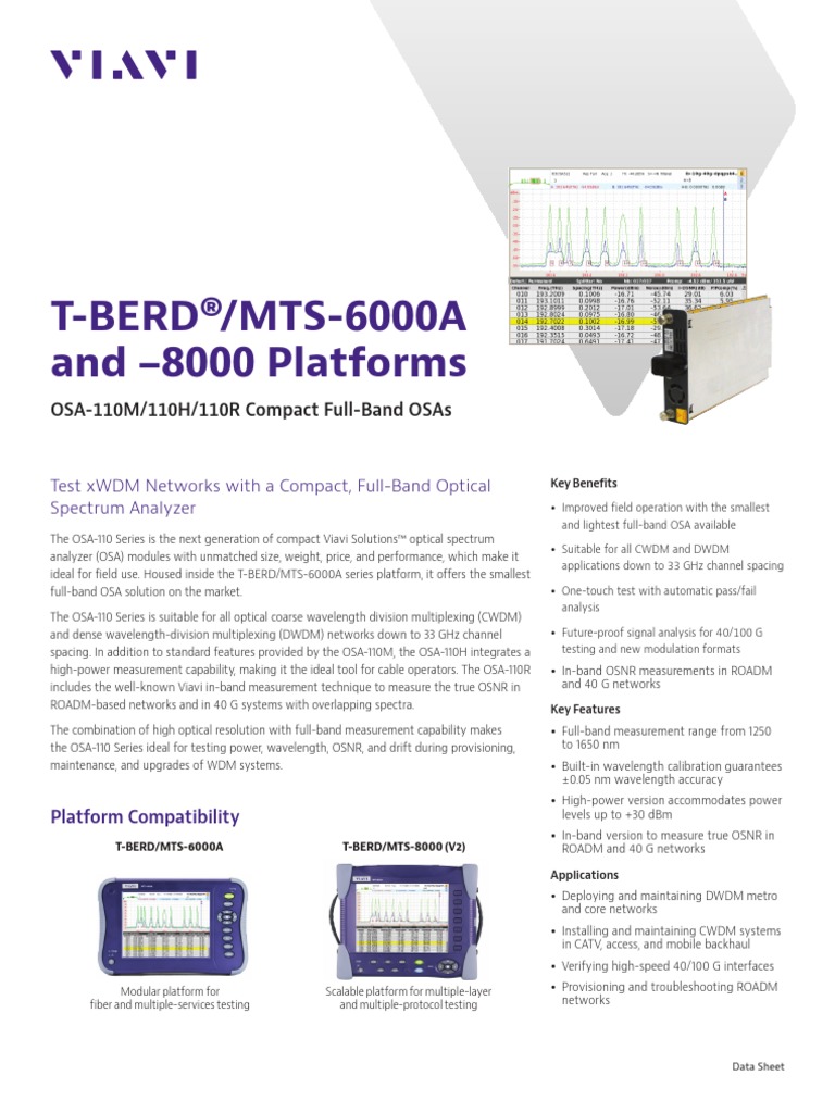 T Berd Mts 6000a 8000 Platforms Osa 110m 110h 110r Compact Full Band ...
