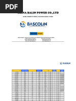 Test Specifications Test Injector: Opening Pressure: For Field Service ...