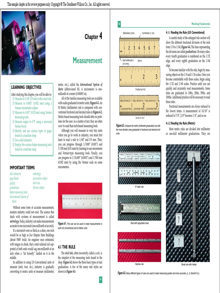 Chapter 4 Measurement - Book Partial | PDF | Tools | Nature