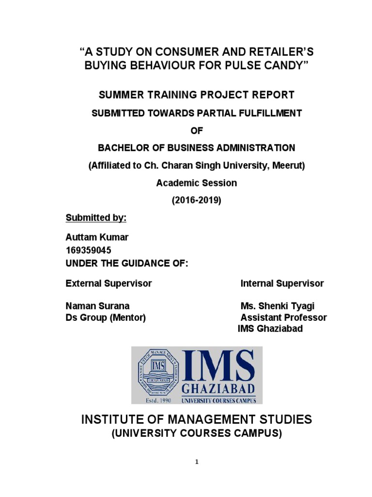 Pulse Candy Buying Behavior Study | PDF | Behavior | Brand