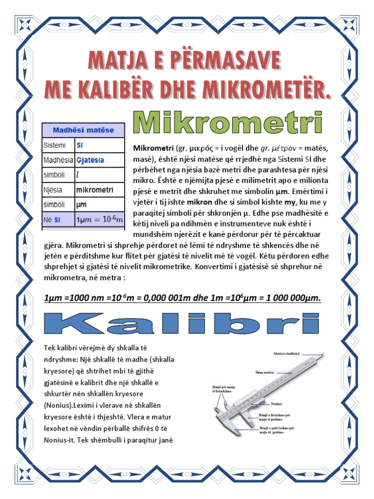 Mikrometri | PDF