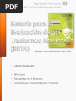Test de Afasia MAST en Español | PDF | Artes del Lenguaje y Comunicación