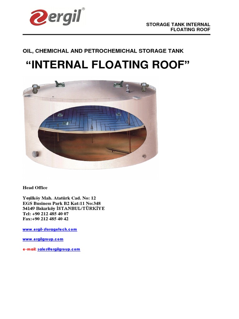 Internal Floating Roof | PDF | Gasoline | Fuels