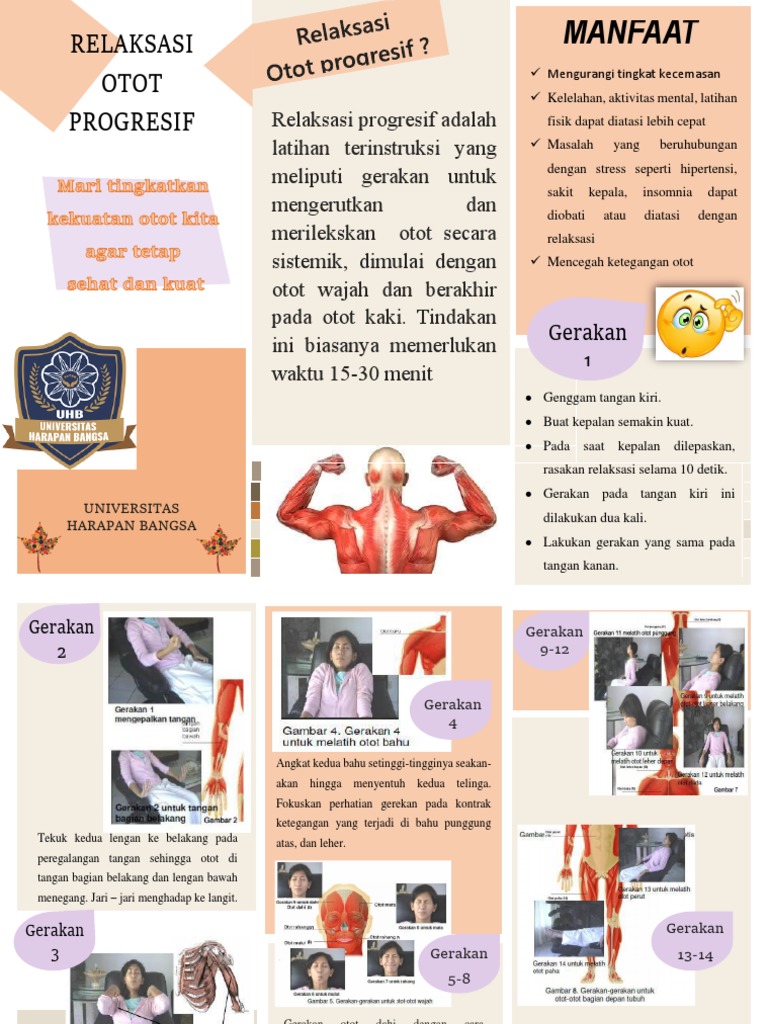 Leaflet Relaksasi Otot Progresif | PDF