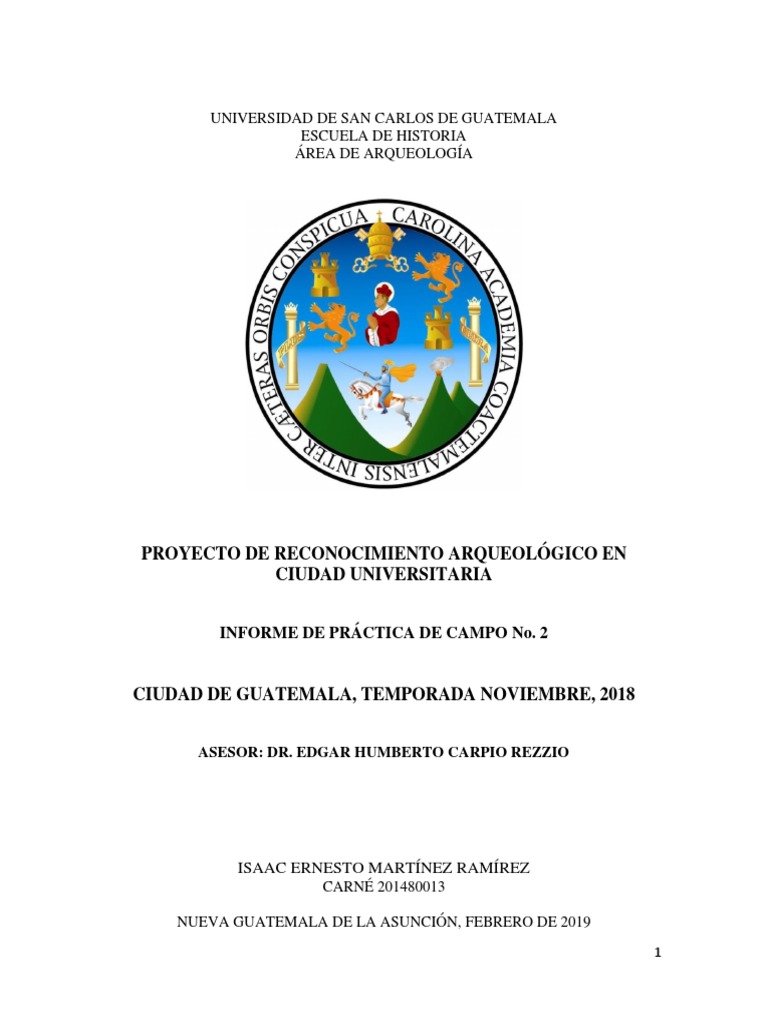 Informe de Practica de Campo 2. Terminado y Corregido. | PDF | Mesoamérica | Guatemala
