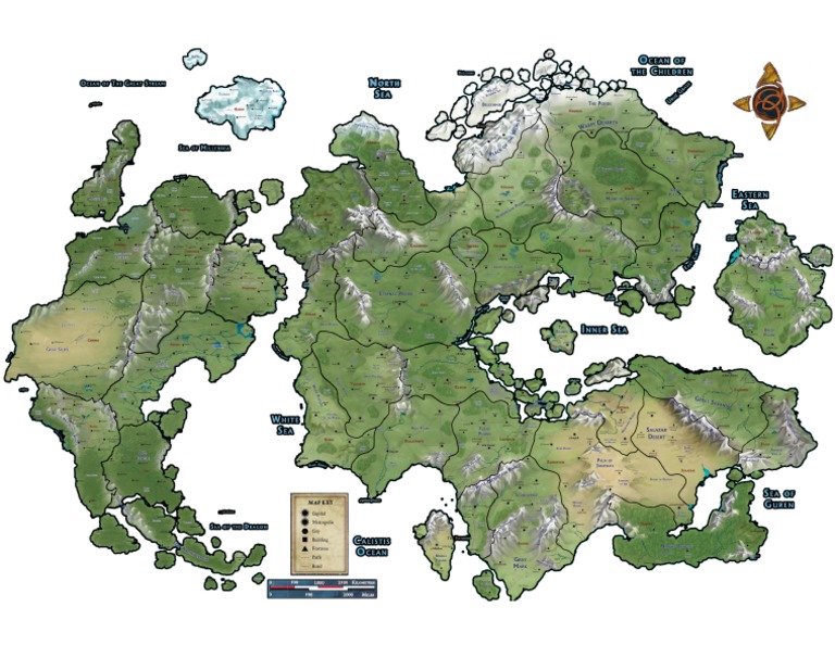 Printable Anima Map Complete Printer Friendly | PDF