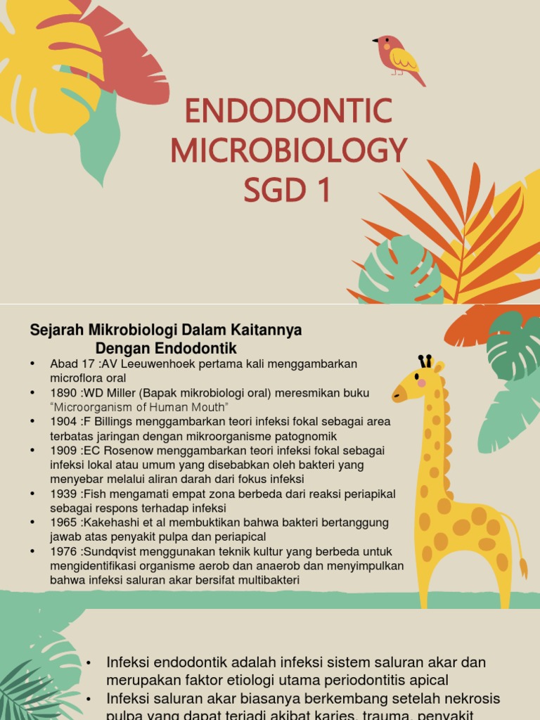 Endodontic Microbiology SGD1 | PDF